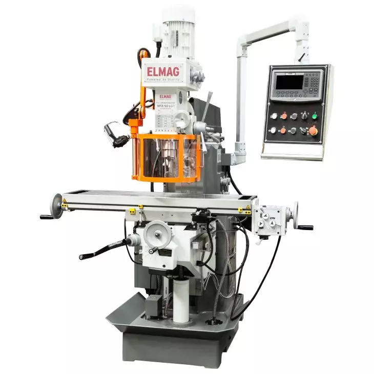 ELMAG MFB 50 LGT Milling and Drilling Machine – 50 mm Drilling Capacity ...