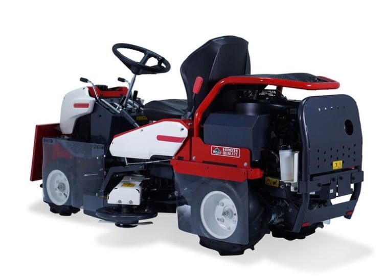 Herkules RM 600 W – Professional ride-on mower with side arms for ...