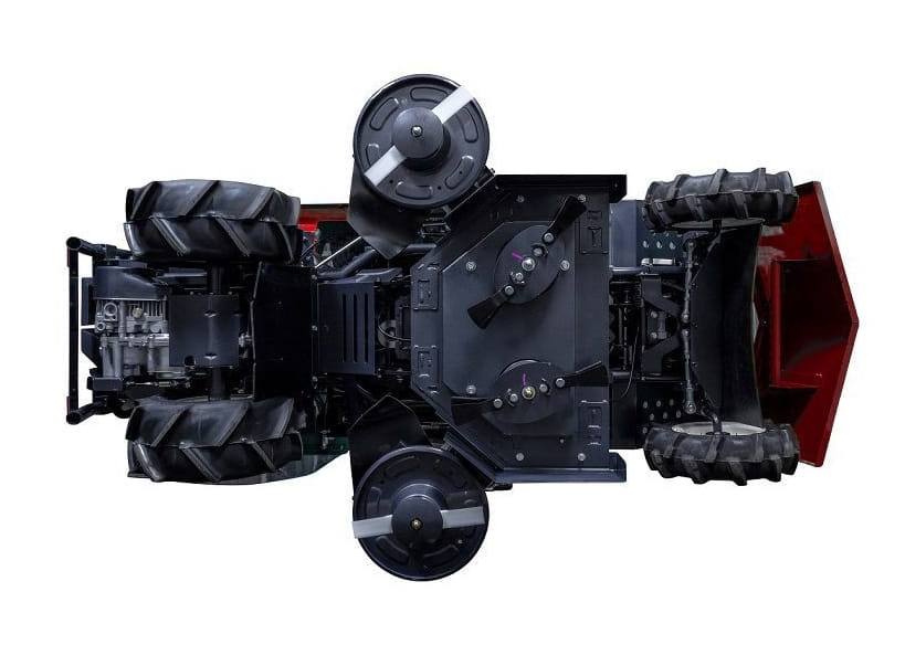 Herkules RM 600 W – Professional ride-on mower with side arms for ...