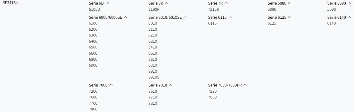 Lamella foot brake - suitable for John Deere RE34784