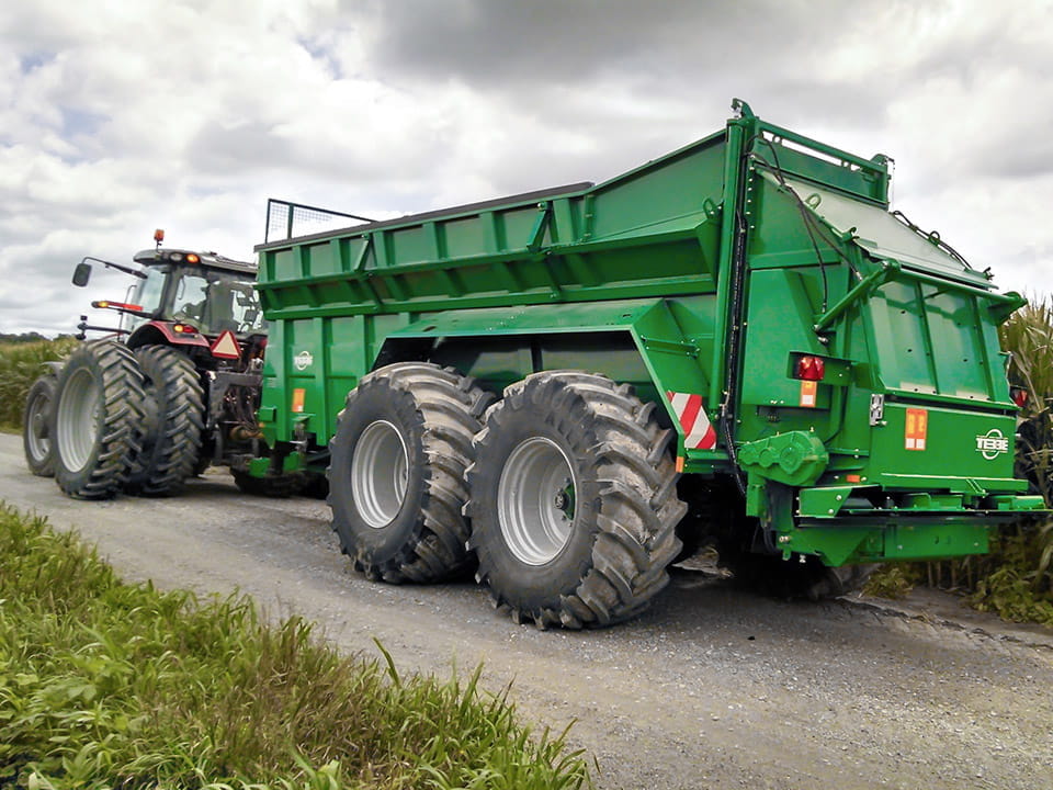 Tebbe MS Series manure spreader - 11-20 cbm
