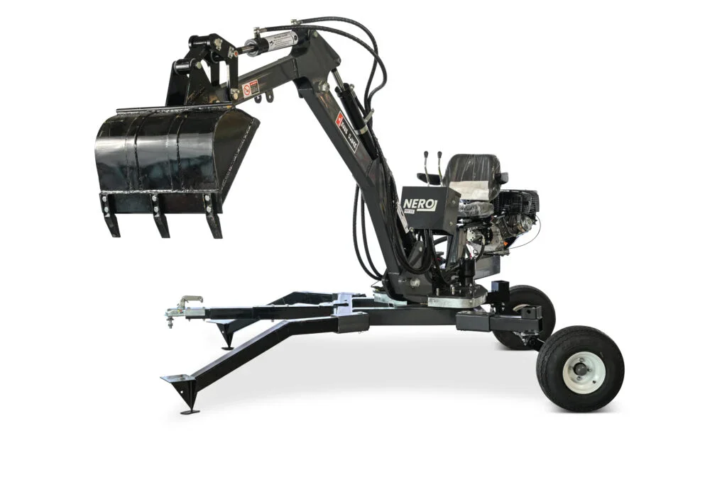 Schreitbagger Nero 580 kg | 15 PS Benzin | 360° | Hang- & Spezialbagger