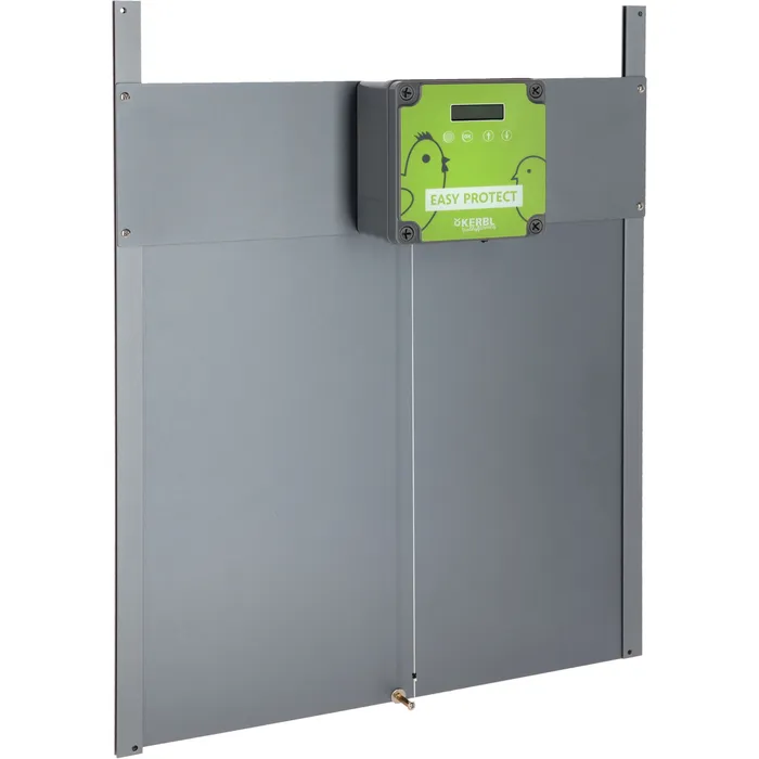 Automatische Hühnertür EasyProtect XXL – mit Lichtsensor & Zeitschaltung