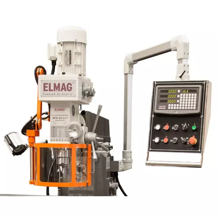 ELMAG MFB 50 LGT Milling and Drilling Machine – 50 mm Drilling Capacity ...