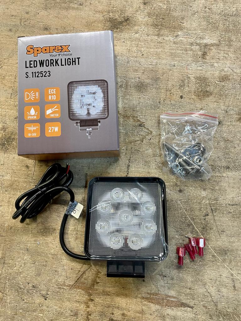 LED work lights 12V/24V - 2500LM