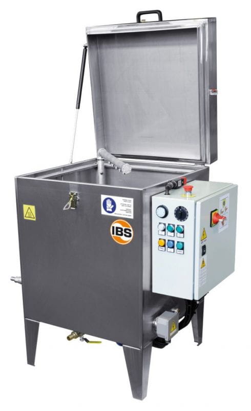 IBS Scherer Waschautomat Mini 60 – Kompakter Edelstahl-Waschtisch für ...