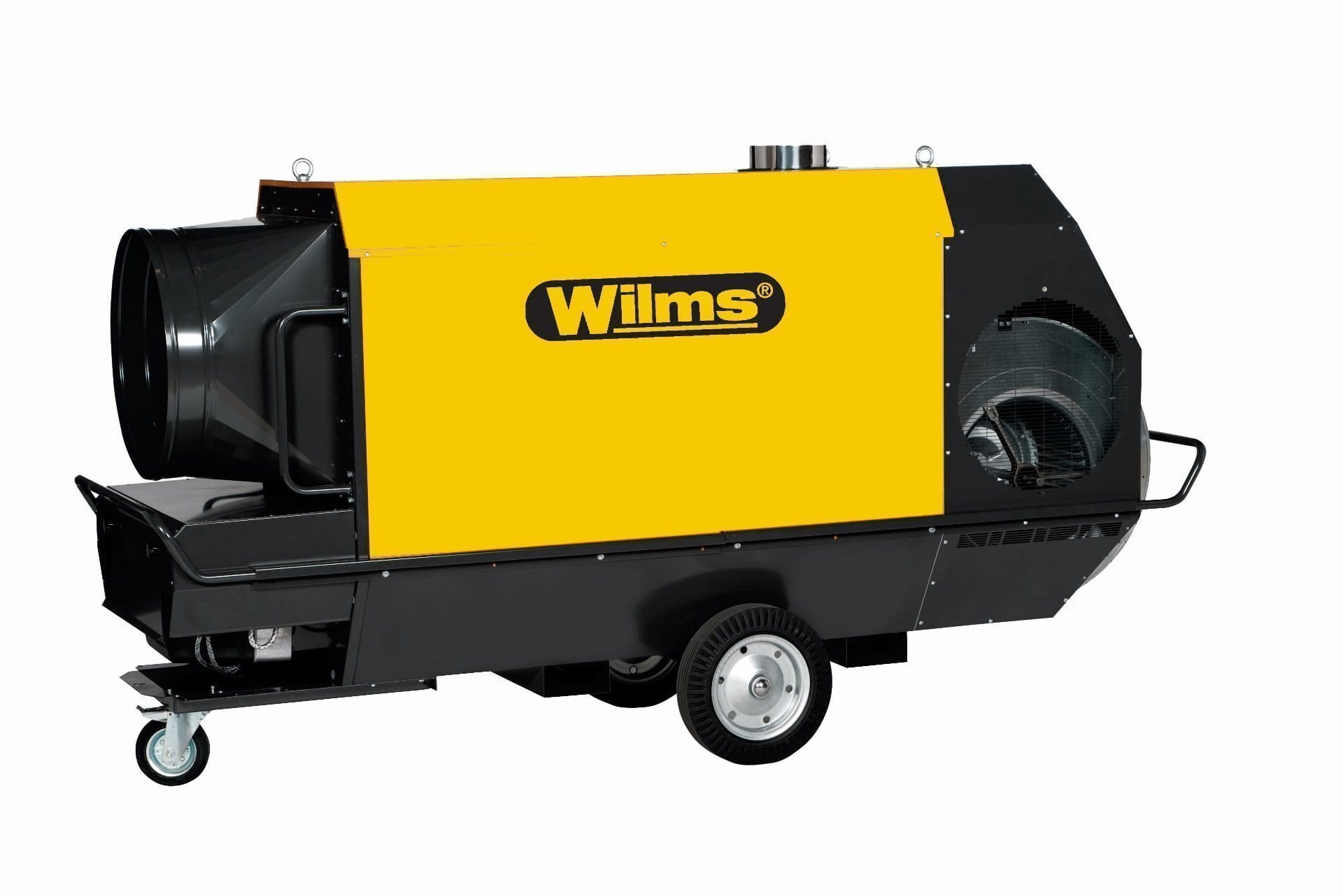 WILMS mobile heating unit with exhaust system - HT 200