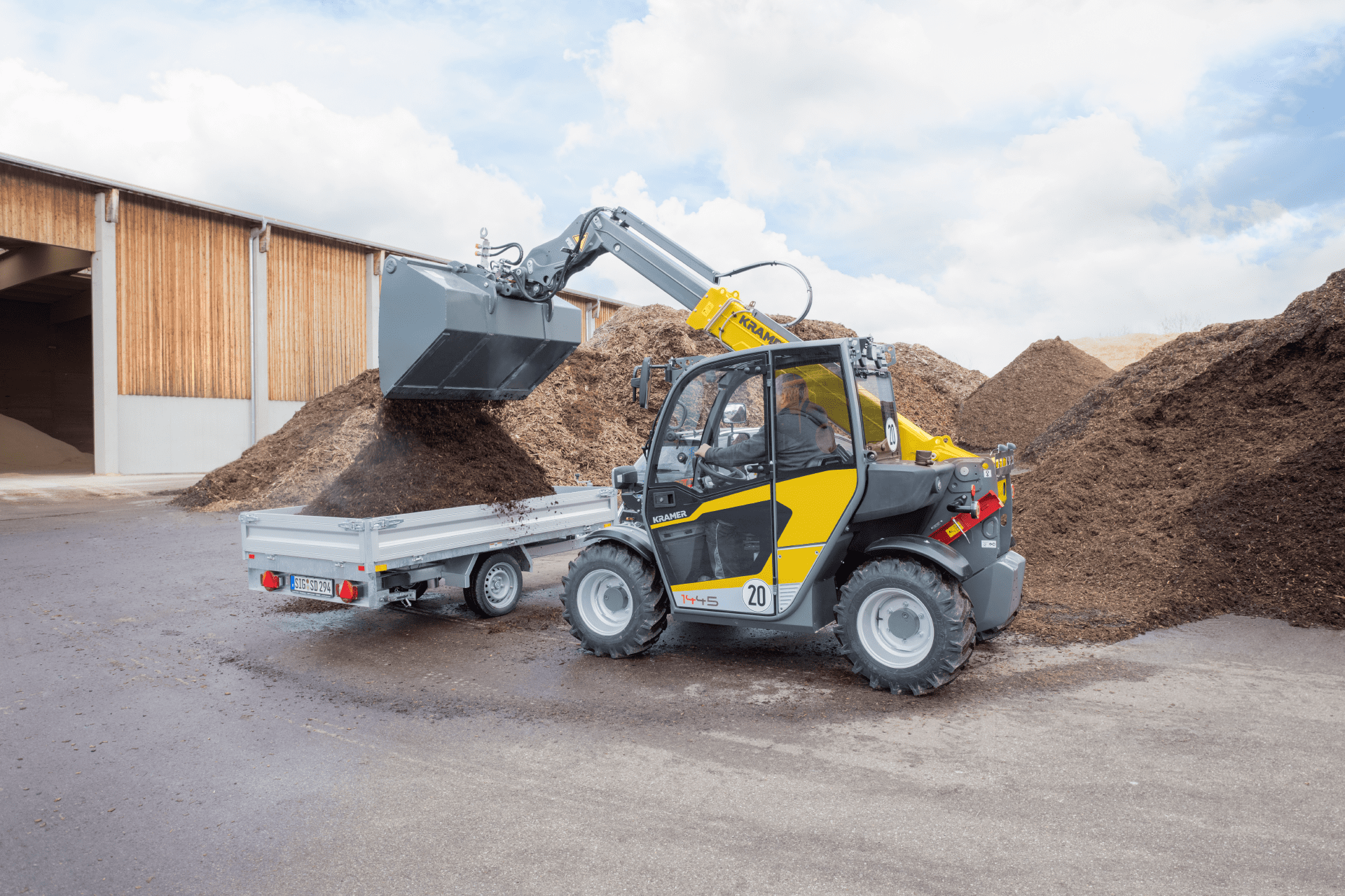 Kramer Teleskoplader Sachsen - Brander Landtechnik