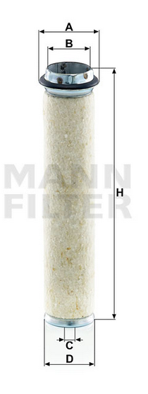 Mann Filter CF 700 air filter element (secondary element)